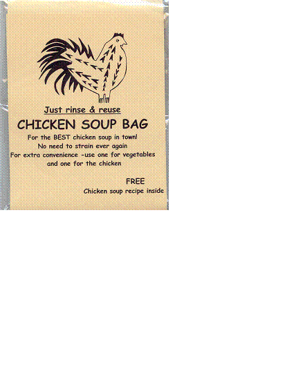 CHICKEN SOUP STRAINING BAG